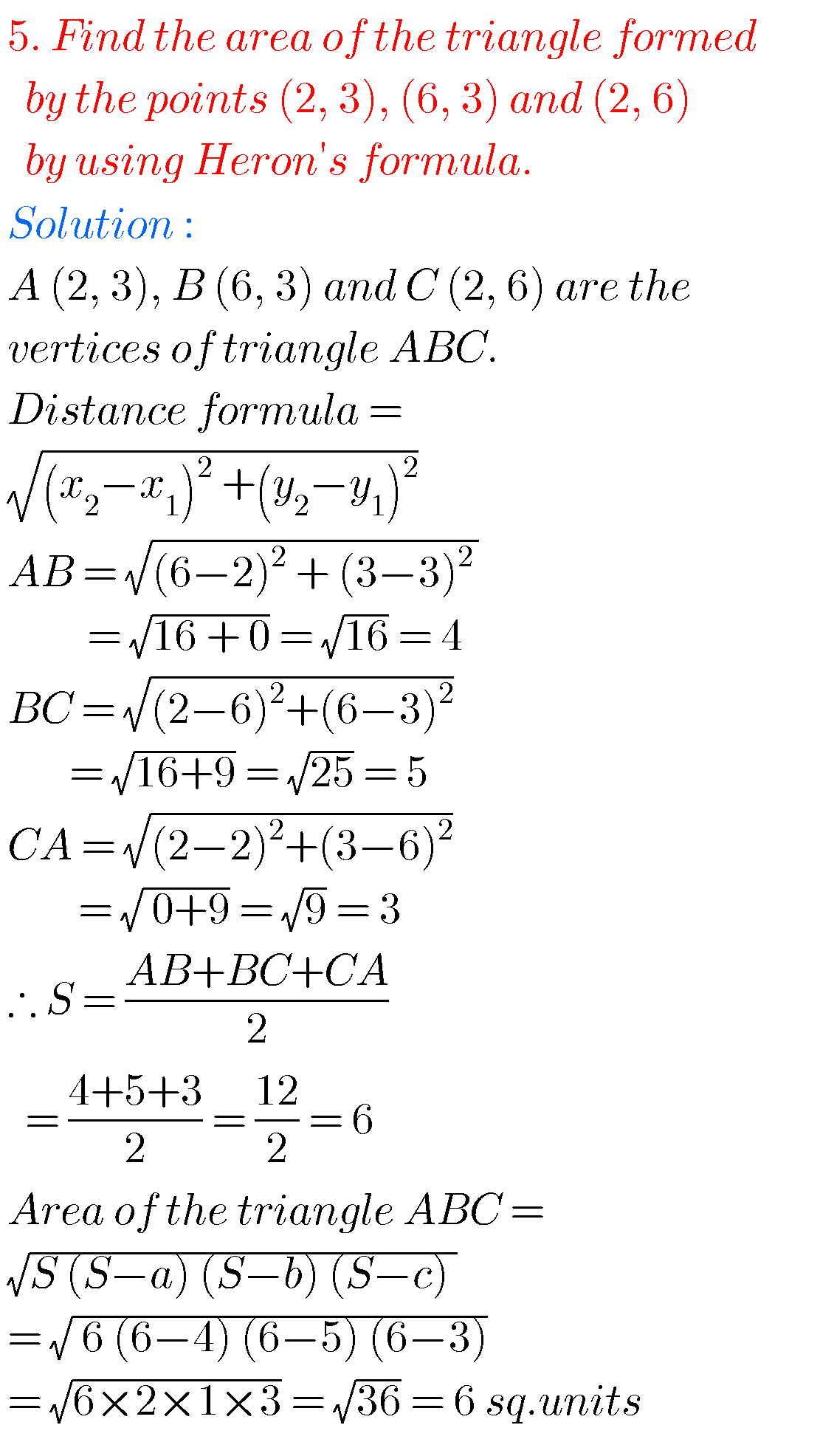 Exercise 7 1 Solutions Coodinate Geometry SSC Archives MATHS GLOW
